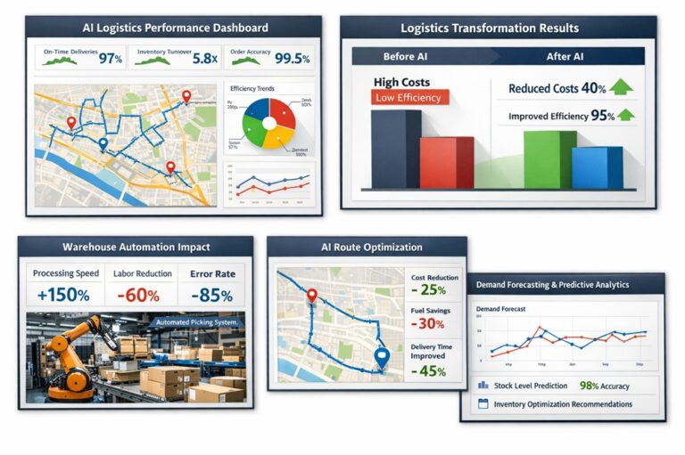 AI Logistics Transformation Case Study | 10x Supply Chain Efficiency Growth